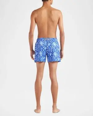 Vilebrequin Stretch X-ray Turtles Swim Trunks - Marrakech