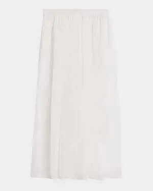 White Gauze Midi
