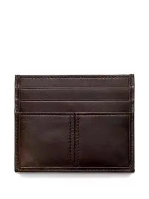 Prada Logo-plaque Leather Card Holder