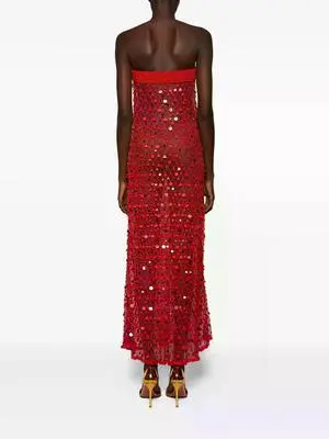 ROBERTA EINER Sequin-embellished Midi Dress