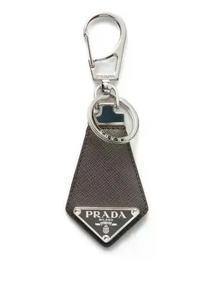 Prada Keyring Charm - Grey