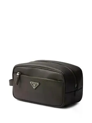 Prada Zippered Travel Pouch - Grey