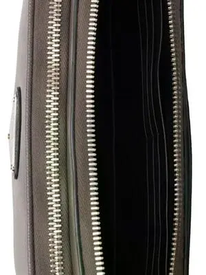 Prada Saffiano Leather Belt Bag With Enameled Triangle Logo