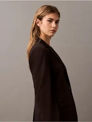 Calvin Klein Ponte Slim Blazer