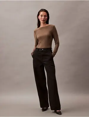 Women's High Rise Barrel Jeans