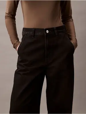 Calvin Klein High-rise Barrel Jeans