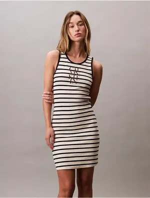 Calvin Klein Stripes Day Dresses