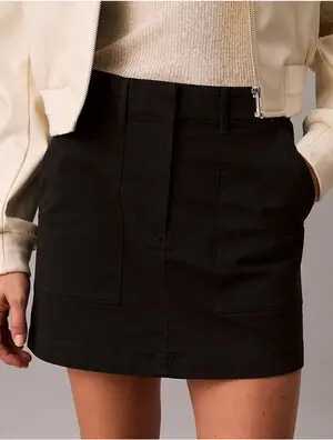 Calvin Klein Utility Mini Skirt