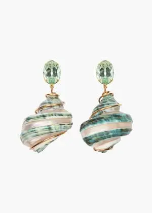 JENNIFER BEHR Wave Earrings - Ocean