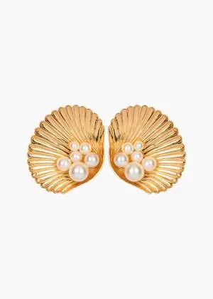 JENNIFER BEHR Maricela Earrings - Pearl