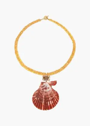 JENNIFER BEHR Roma Necklace - Citrine