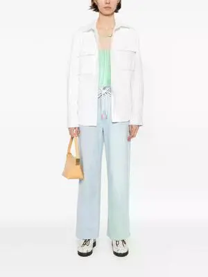 MOTHER The Drawn Tagger Flood Jeans