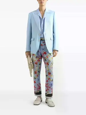 Dolce & Gabbana Single-breasted Blazer - Blue