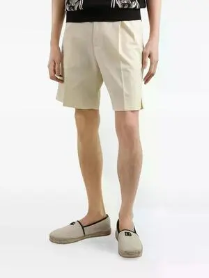 Dolce & Gabbana Cotton Shorts - Neutrals