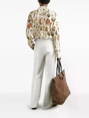 Dolce & Gabbana Shell-print Martini Shirt
