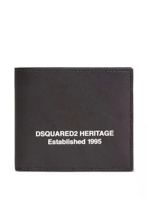 Dsquared2 Leather Wallet - Black
