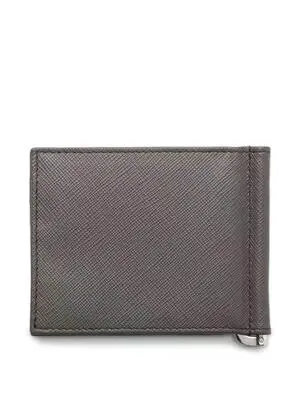 Prada Saffiano Leather Wallet - Grey