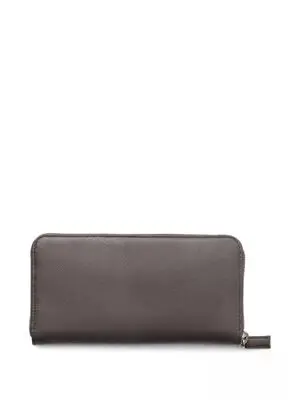 Prada Textured Zip-around Wallet
