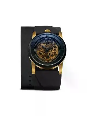 FOB PARIS 41mm Automatic Watch - Gold