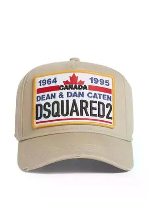 Dsquared2 Cotton Baseball Cap - Neutrals