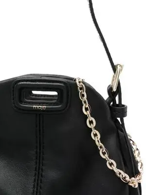 Maje Miss M Leather Micro Bag