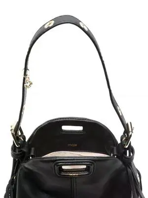 Maje Miss M Leather Micro Bag