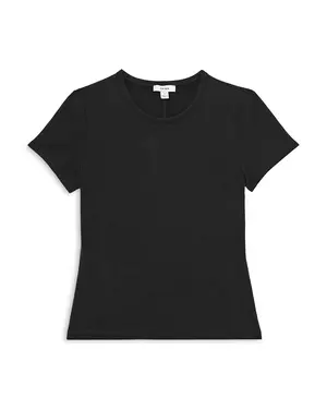 REISS Jolie Tee - Black