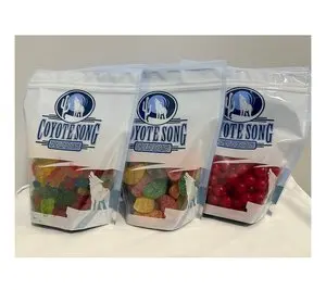 COYOTE SONG FARMS 1lb Bags Gummy Candy Variety Pack - One-color