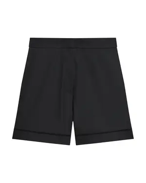 Theory Eyelet Trim Shorts - Black