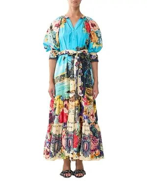 Camilla Tiered Shirt Dress - Bathing Bombshell