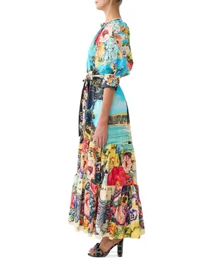 Camilla Tiered Shirt Dress