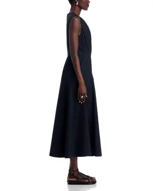 Proenza Schouler White Label Kailey Poplin Dress - Black