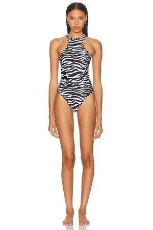Attico Open Back Swimsuits