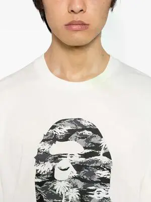 A BATHING APE Logo-printed T-shirt
