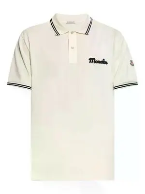 Moncler Logo-patch Polo Shirt