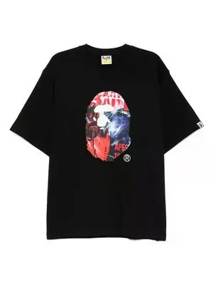 A BATHING APE Logo-printed T-shirt