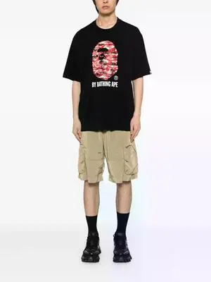 A BATHING APE Logo-printed T-shirt