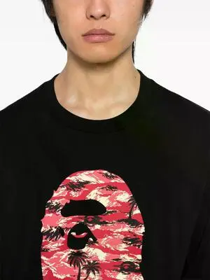 A BATHING APE Logo-printed T-shirt