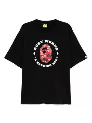 A BATHING APE Logo-printed T-shirt