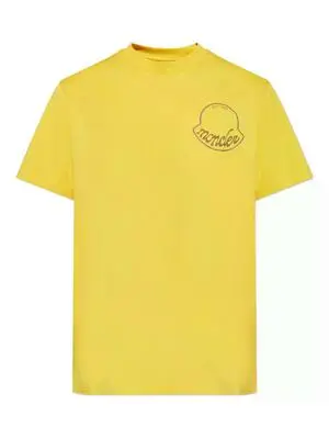 Moncler Logo-print T-shirt - Yellow