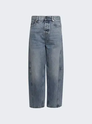 Gucci Balloon Denim Pant - Light  Blue