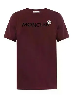 Moncler Logo-print T-shirt - Red