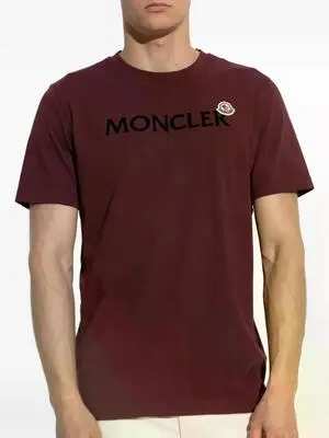 Moncler Logo-print T-shirt - Red
