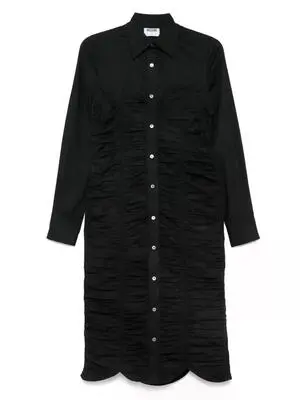 Moschino Ruched Shirt Dress