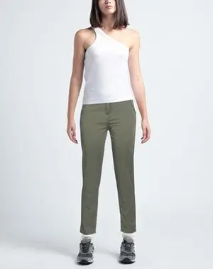 VICOLO Twill Tapered Pants - Green