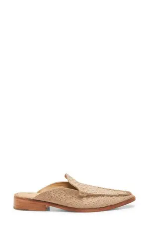 Free People Dragonfly Embossed Loafer - Faded Tan Suede