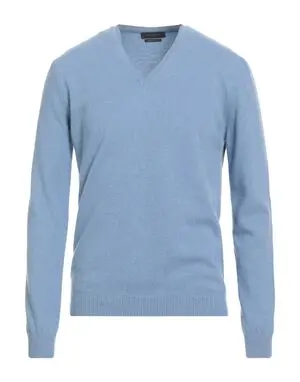 DANIELE FIESOLI Sweater Light Wool Cashmere - Blue