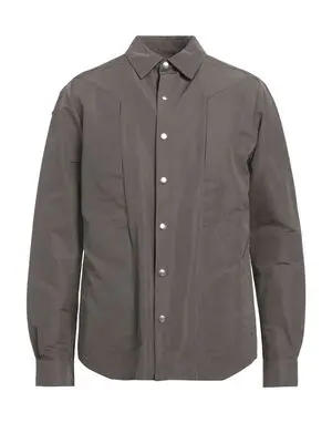 Rick Owens Shirt Lead Size Polyester - Grey