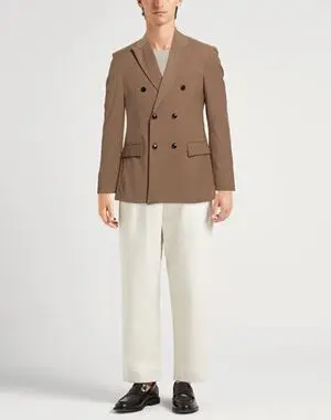 LIU •JO MAN Double-breasted Blazer - Beige
