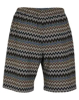Missoni Chevron Print Knit Shorts - Black